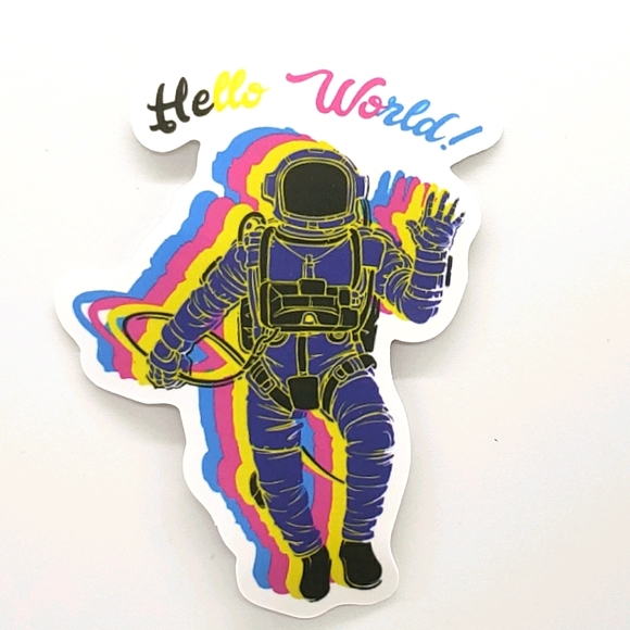 Astronauts Stickers | Accessories | Astronaut Outer Space Stickers ...